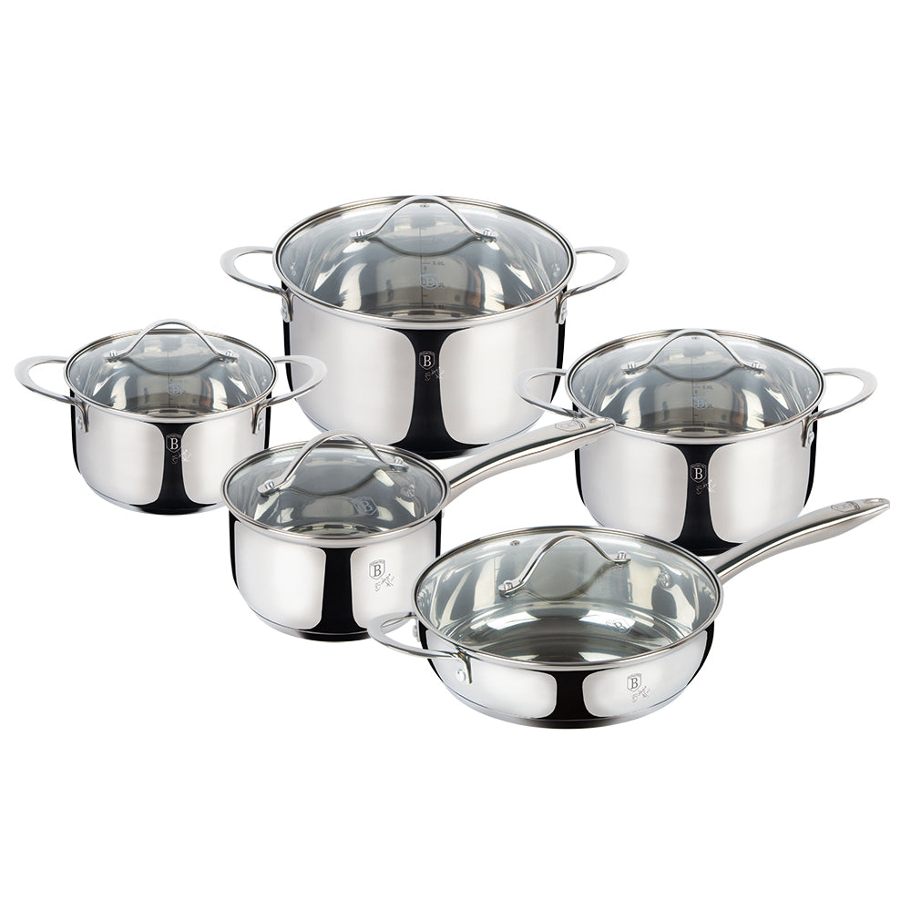 10 pcs cookware set, Silver Jewelry Collection – Macucina Store